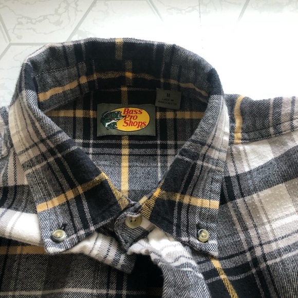 Bass Pro Shops | Shirts | Bass Pro Shops Mens Flannel Size M | Poshmark